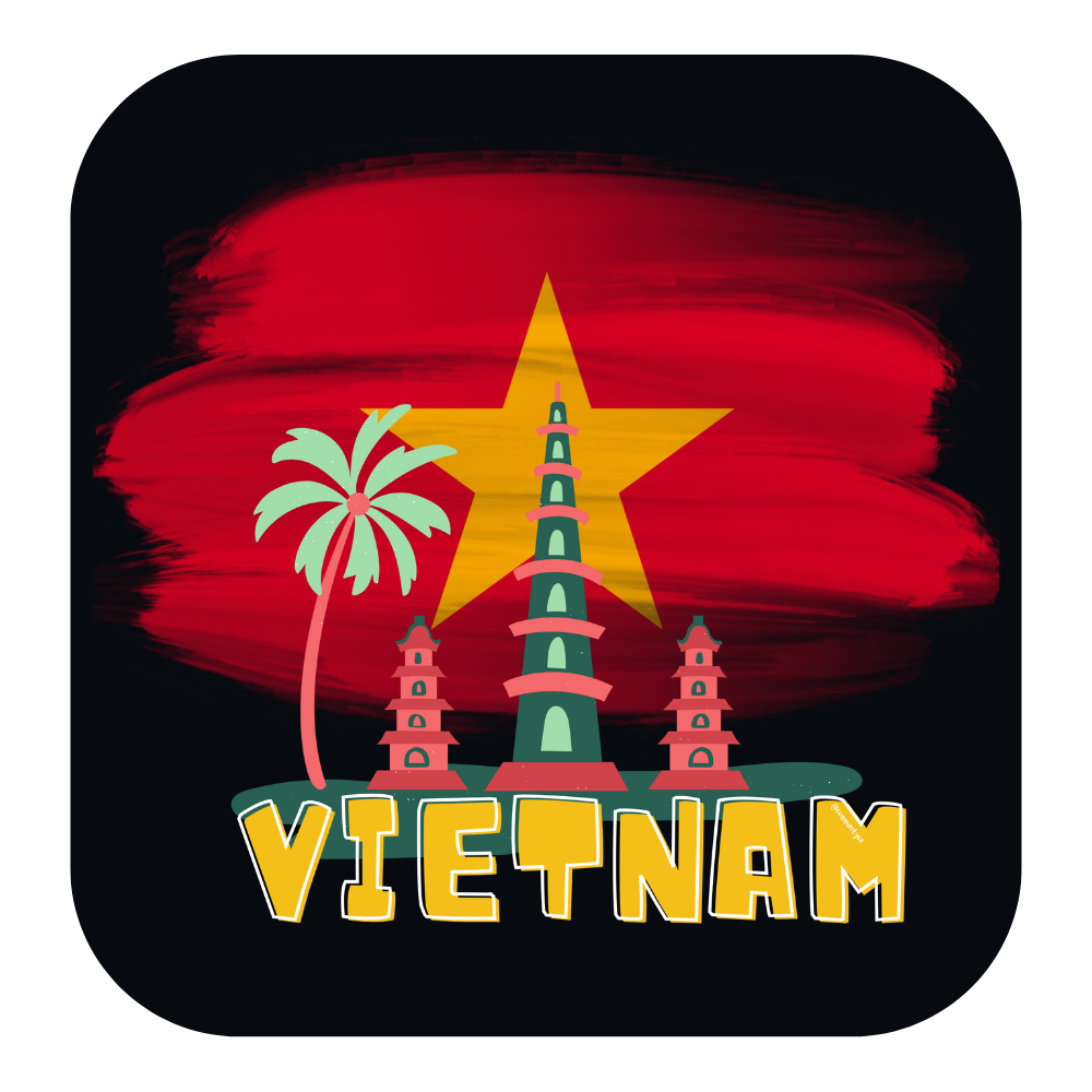 Vietnam | Travel Stickers – Collectors Edition