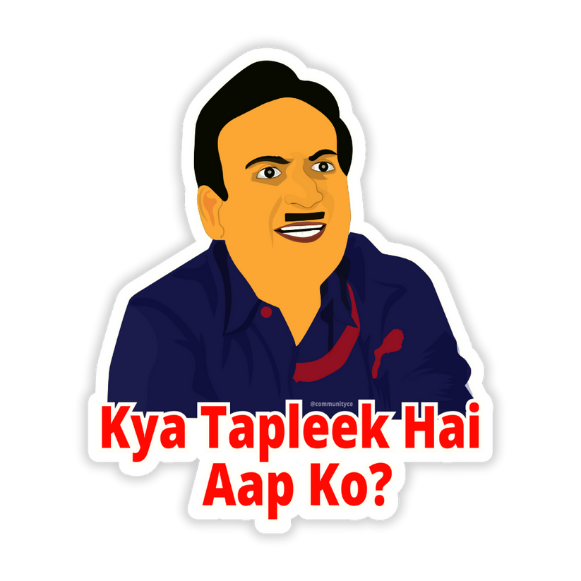Kya Tapleek | Meme Stickers – Collectors Edition
