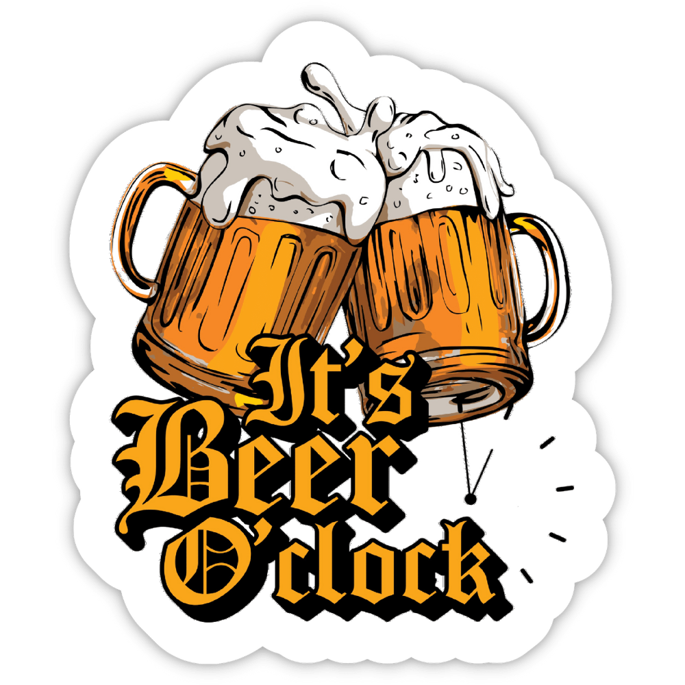 Beer O'clock - Breweriana Stickers | Beer Stickers – Collectors Edition