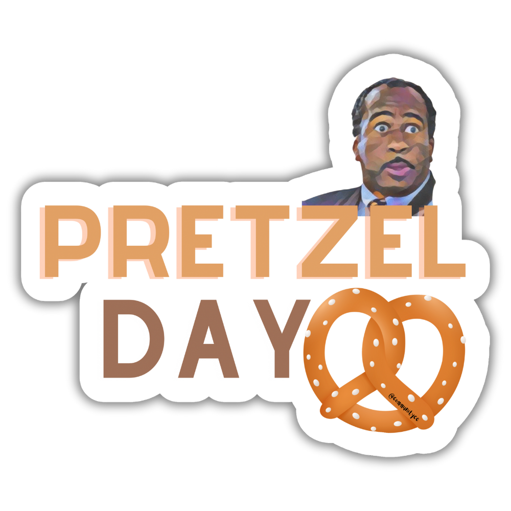 Pretzel Day | The Office Stickers – Collectors Edition