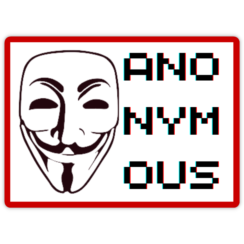 Anonymous | Tech Stickers – Collectors Edition