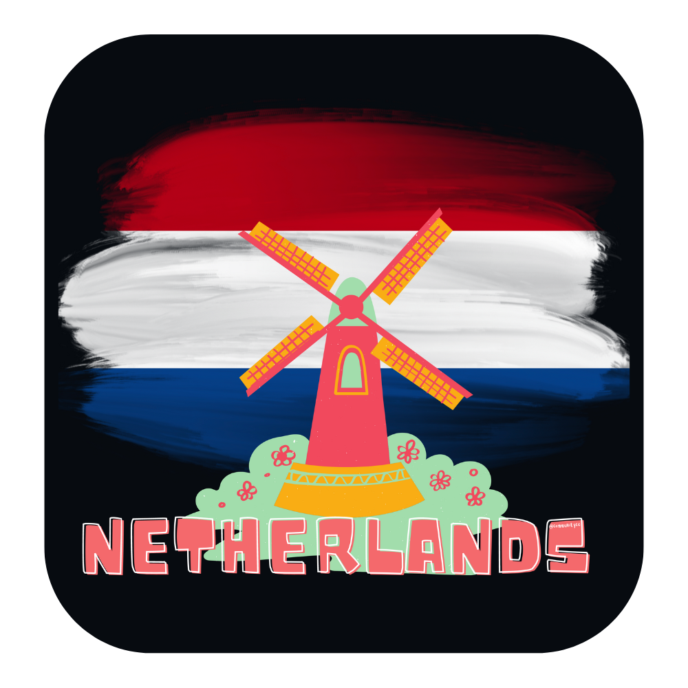 Netherlands | Travel Stickers – Collectors Edition